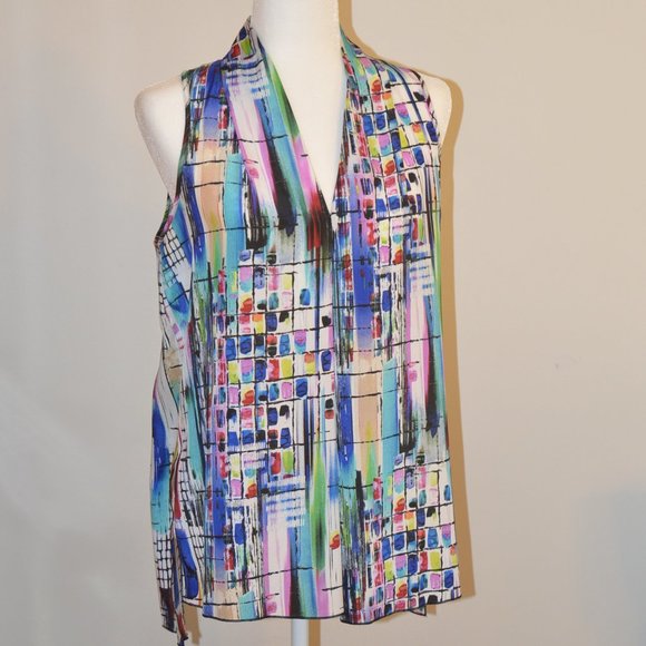 Spense | Tops | 325 Spense Sleeveless Tunic | Poshmark
